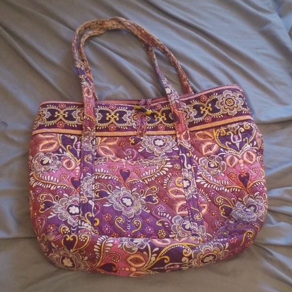 Vera Bradley | Bags | Pink Vera Bradley Tote | Poshmark